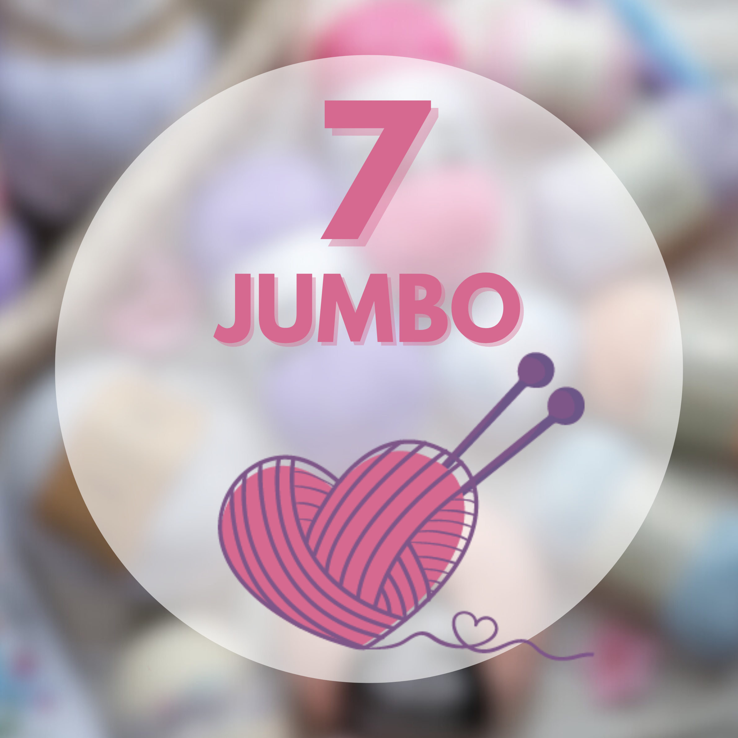 7 - Jumbo Yarn – Candy-Yarn
